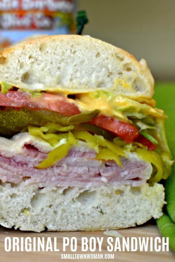 Po Boy Sandwich | Small Town Woman