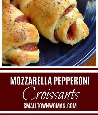Pizza Stuffed Crescent Rolls | Small Town Woman