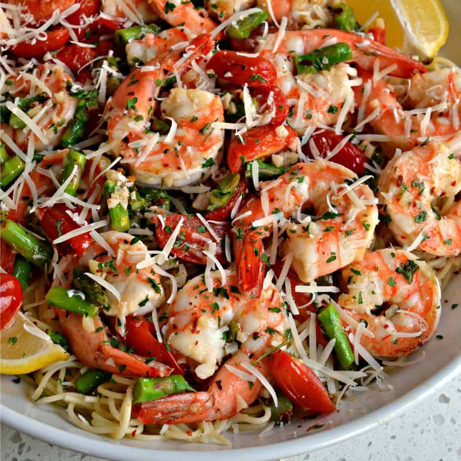 Shrimp Scampi Recipe | Small Town Woman
