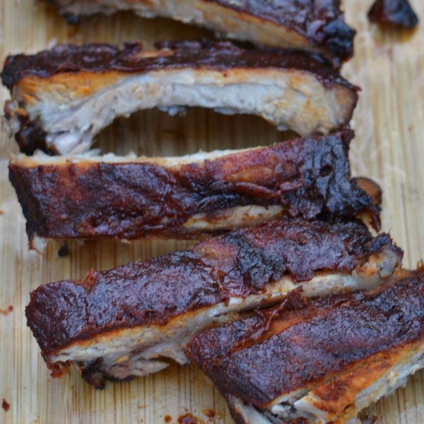 Dry Rub Baked Ribs | Small Town Woman