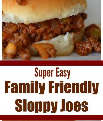 Homemade Sloppy Joes | Small Town Woman