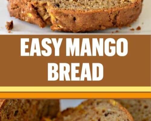 Easy Mango Bread - Small Town Woman