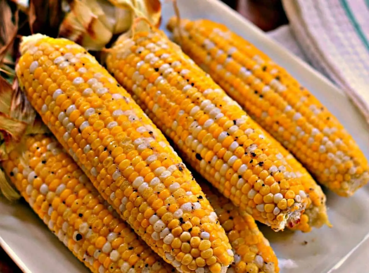 Oven Roasted Corn - Small Town Woman
