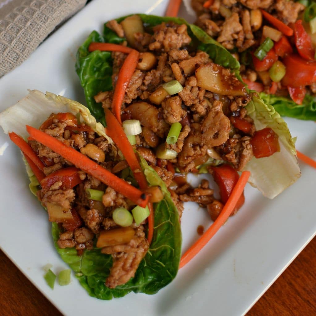 Lettuce Wraps (A Flavor Packed Quick and Easy Dinner Experience)