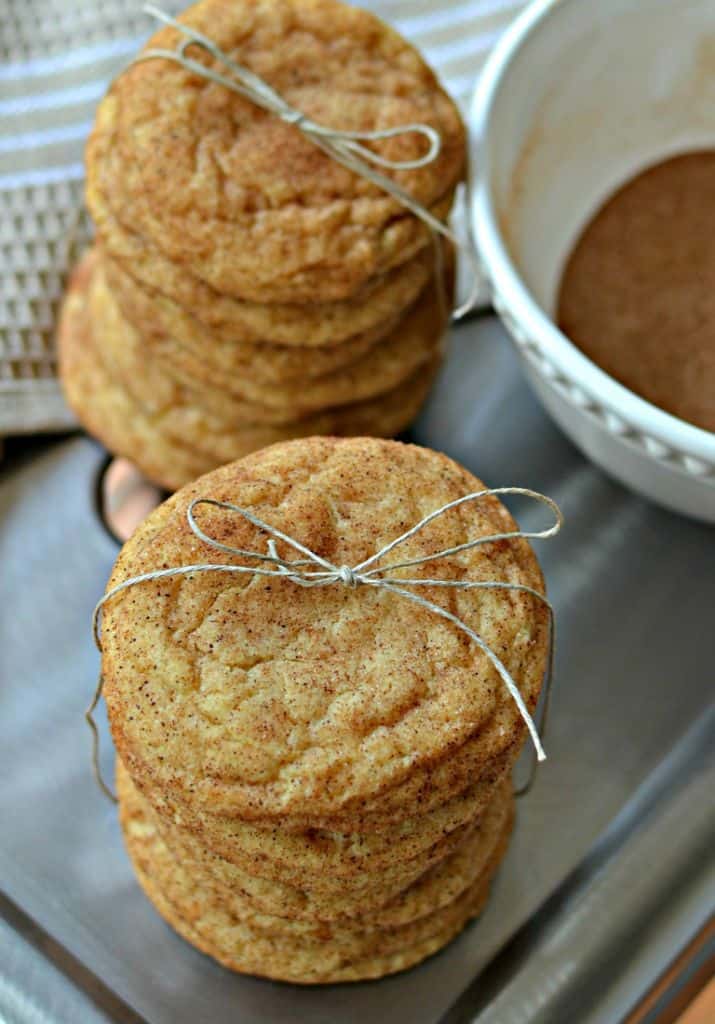 Snickerdoodle Cookies - Small Town Woman