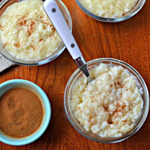 Easy Rice Pudding - Small Town Woman