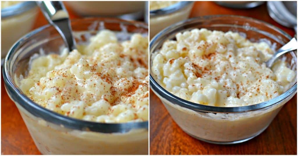Easy Rice Pudding - Small Town Woman