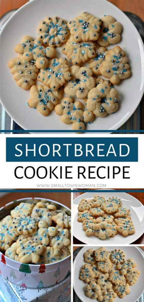 Shortbread Cookie Recipe (Easy Four Ingredient Dough)