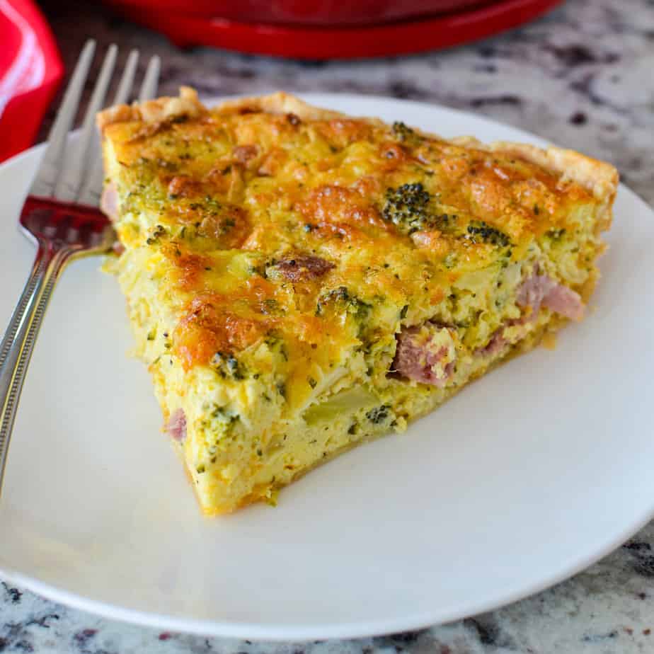 Ham and Cheese Quiche