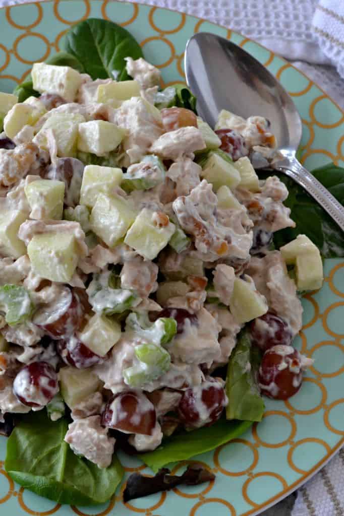 Chicken Waldorf Salad (A Ten Minute Family Favorite)