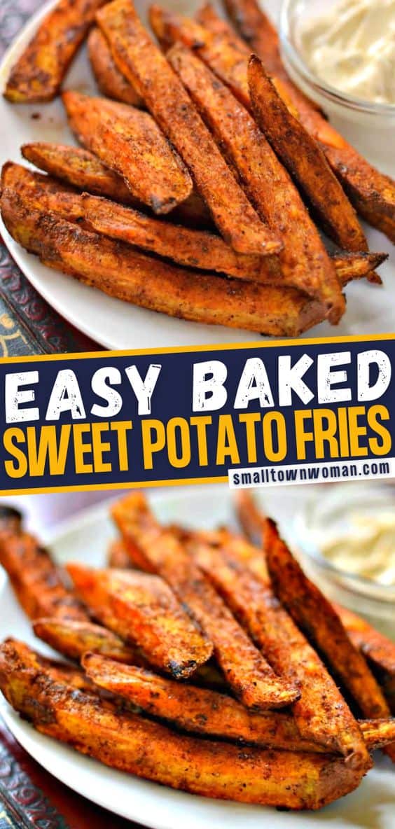 Baked Sweet Potato Fries ( Extra Crispy and Flavorful)