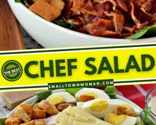 Chef Salad (A Delectable Protein Packed Main Meal Salad)