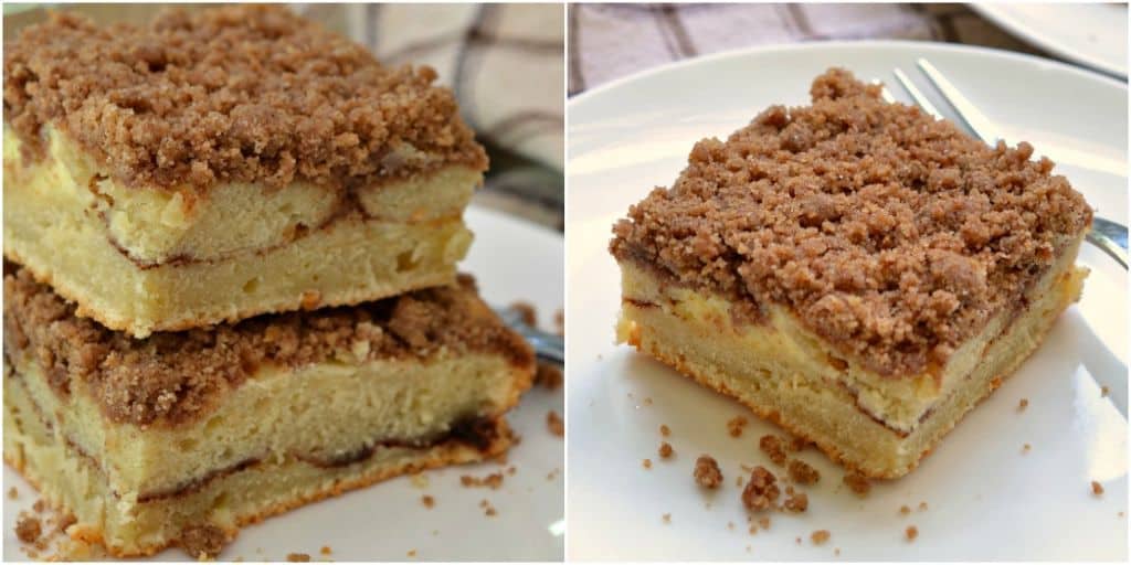 Cinnamon Coffee Cake with Streusel Topping - Small Town Woman