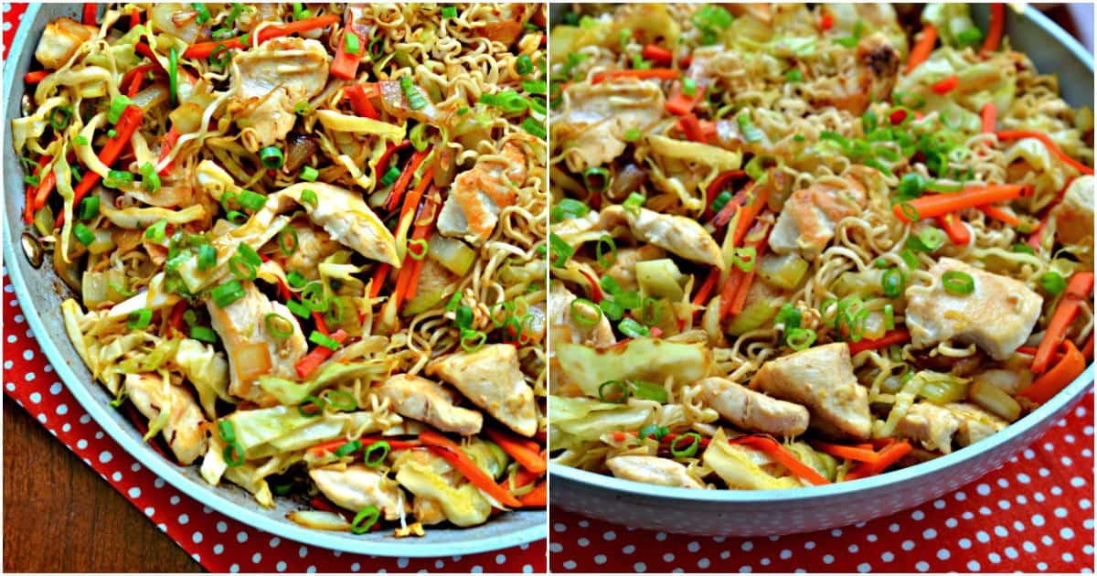 Chicken Chiow Mein Recipe | Small Town Woman