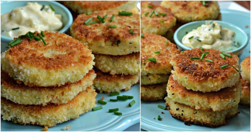 Potato Croquettes with Aioli Dipping Sauce | Small Town Woman
