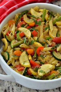 Easy Homemade Pasta Primavera | Small Town Woman