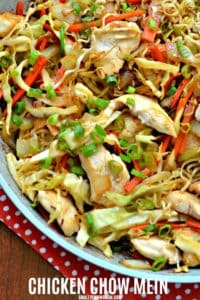 Chicken Chow Mein | Small Town Woman