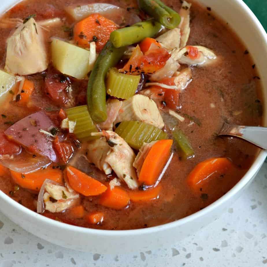 Chicken Vegetable Soup - Small Town Woman
