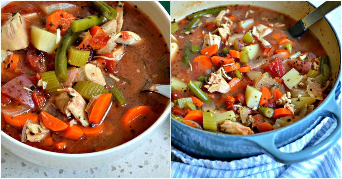 Chicken Vegetable Soup - Small Town Woman