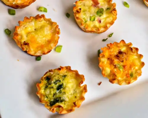 Mini Quiche Recipe | Small Town Woman