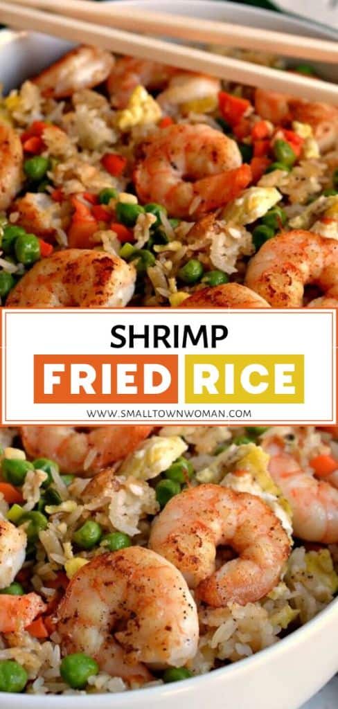 How to Make Homemade Shrimp Fried Rice | Small Town Woman