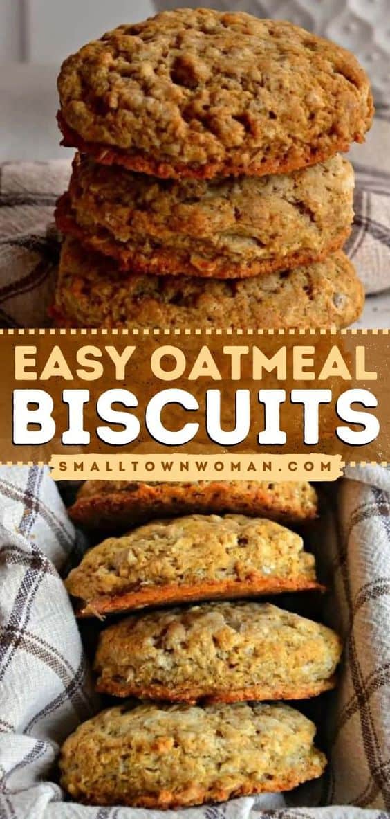 Oatmeal Biscuits - Small Town Woman