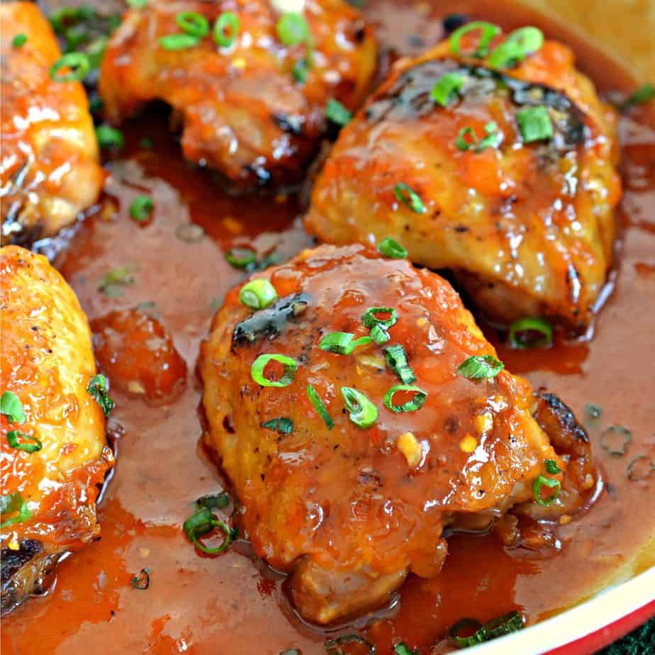 Easy Apricot Chicken Recipe | Small Town Woman