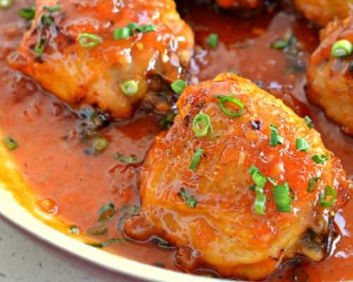 Easy Apricot Chicken Recipe | Small Town Woman