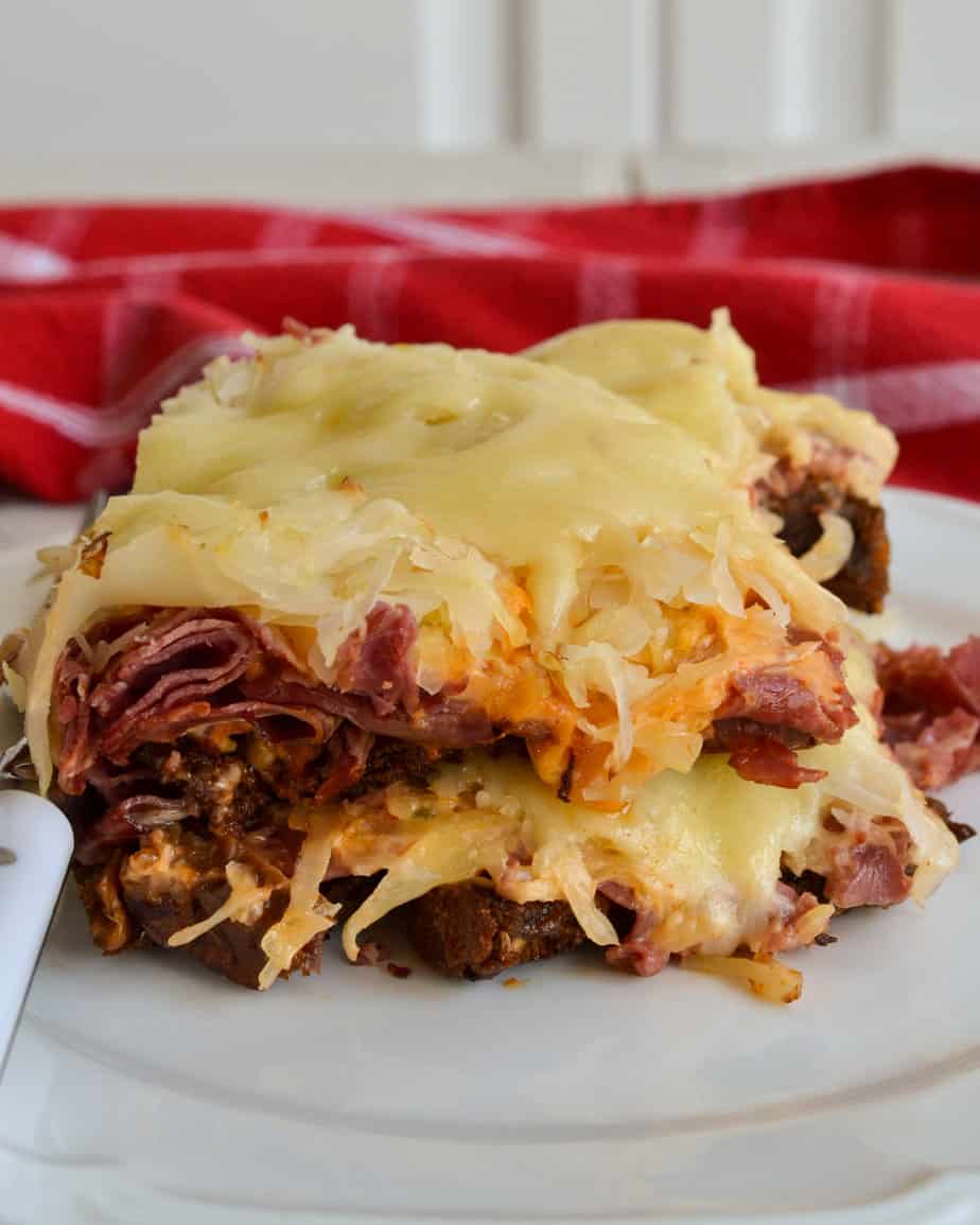 Corned Beef Reuben Casserole EASY REUBEN CASSEROLE RECIPE STORY