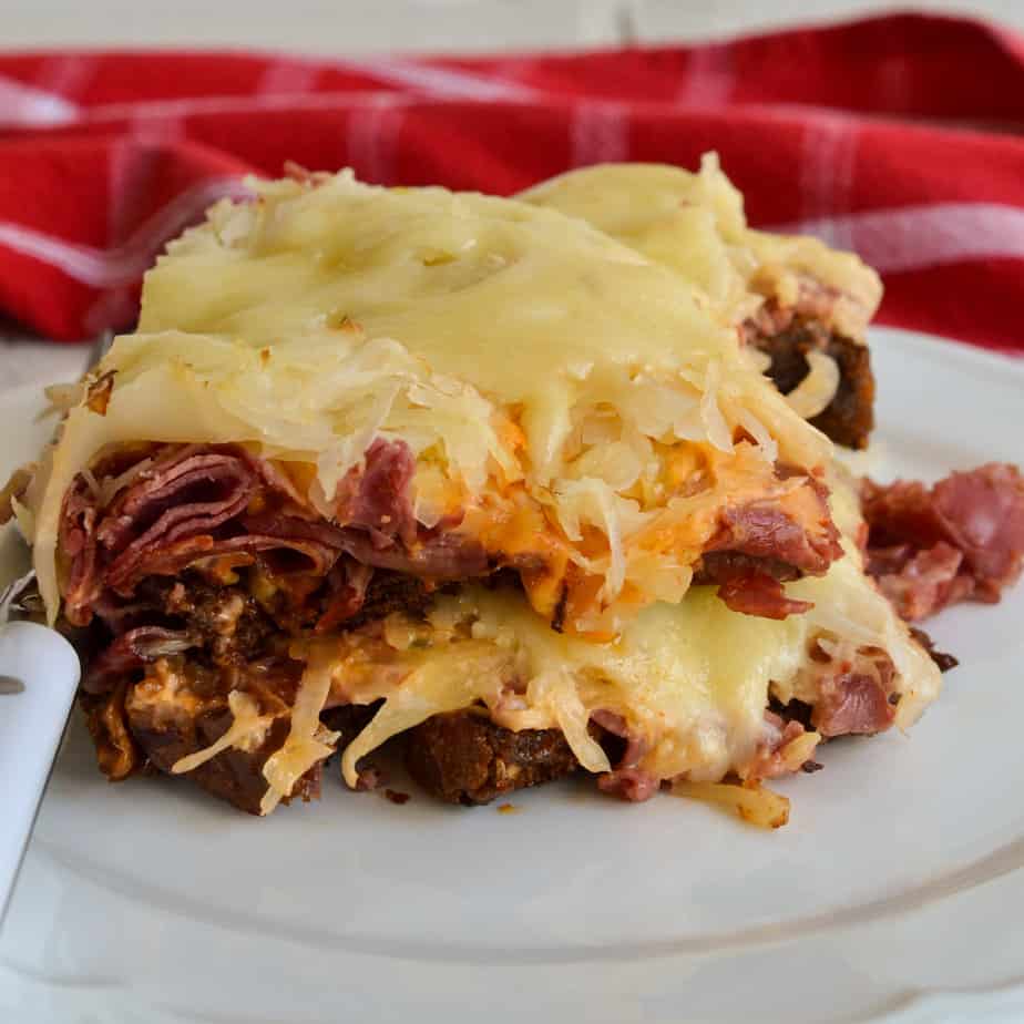 Homemade Reuben Casserole | Small Town Woman