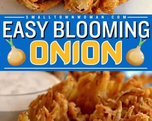 Easy Blooming Onion - Small Town Woman