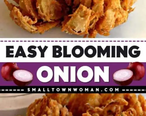 Easy Blooming Onion - Small Town Woman