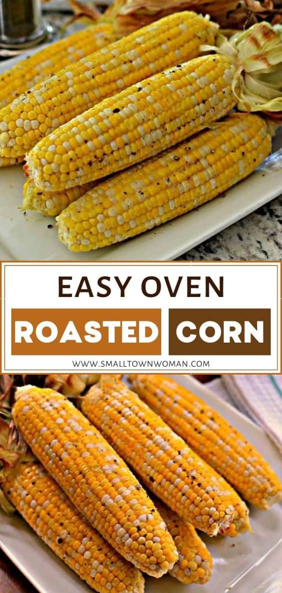 Oven Roasted Corn on the Cob