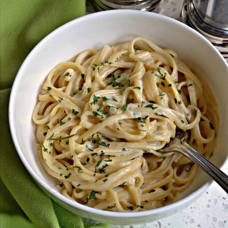Parmesan Pasta (an easy one skillet creamy recipe)