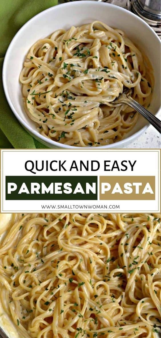 Parmesan Pasta (One Skillet)