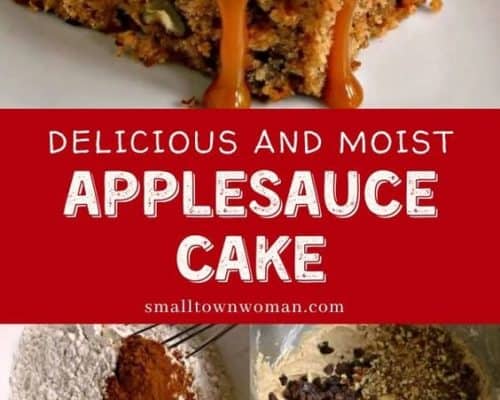 Applesauce Cake (a moist and flavorful family favorite)