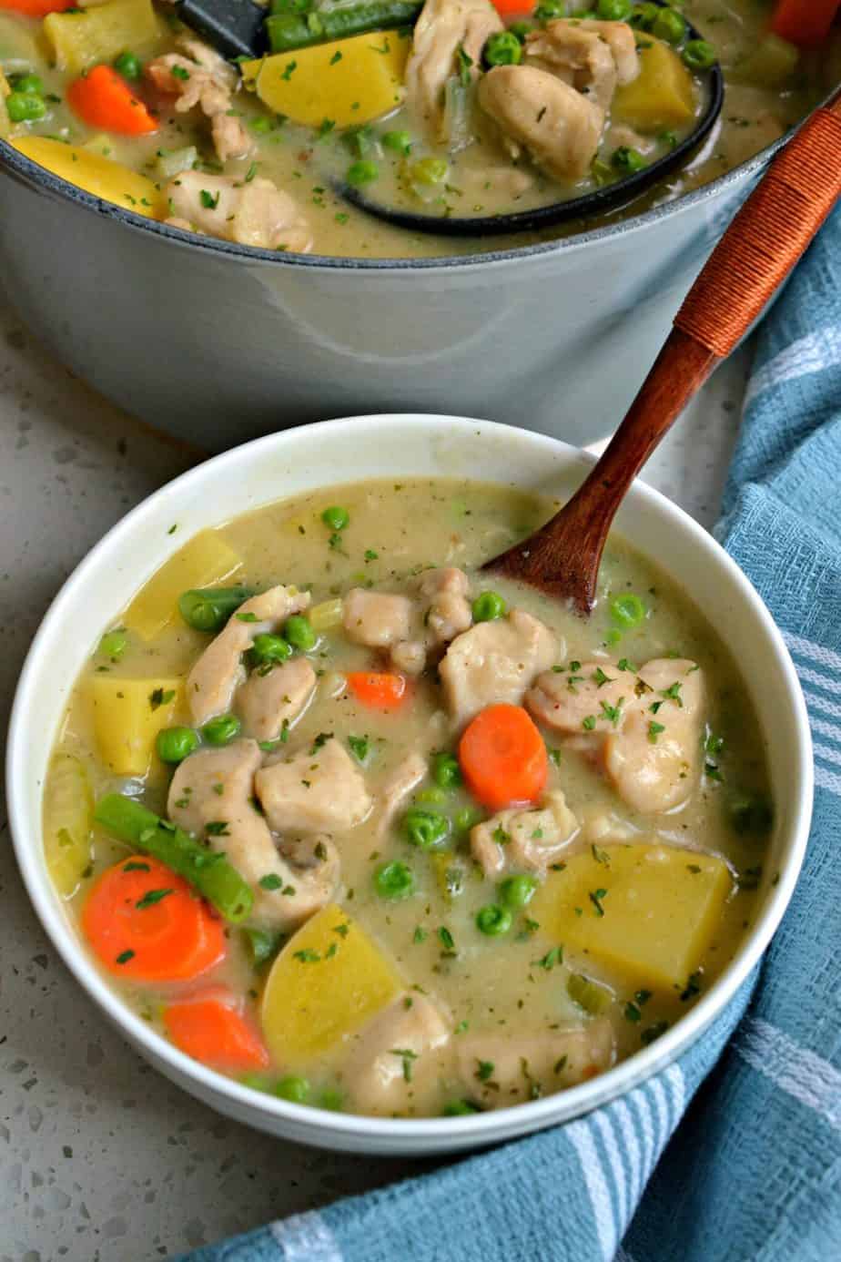 Easy Chicken and Vegetable Stew Recipe | Small Town Woman