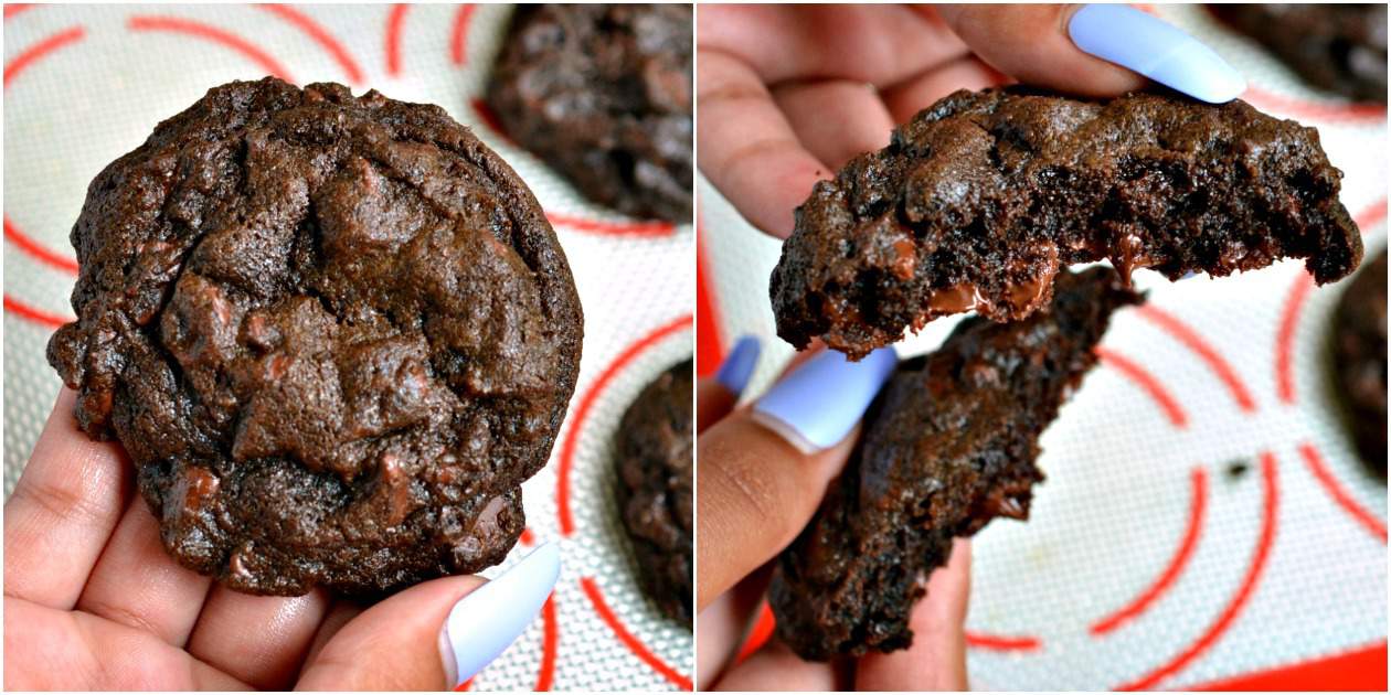 Double Chocolate Chip Cookies | Small Town Woman