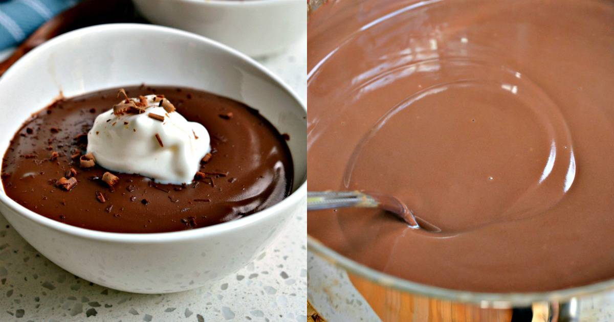 Easy Chocolate Pudding (No Egg) | Small Town Woman