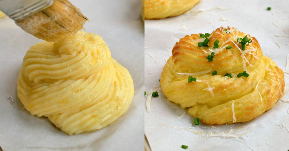 Duchess Potatoes (Pommes Duchesse) Recipe