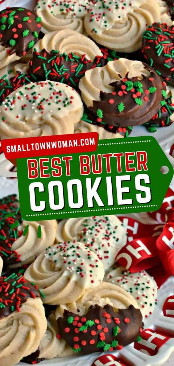 Classic Butter Cookies | Small Town Woman