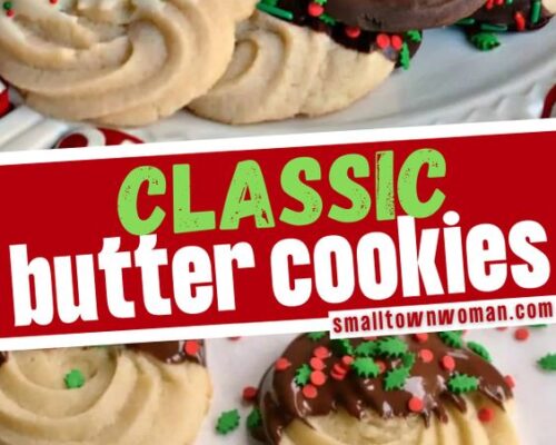 Classic Butter Cookies That Melt in Your Mouth