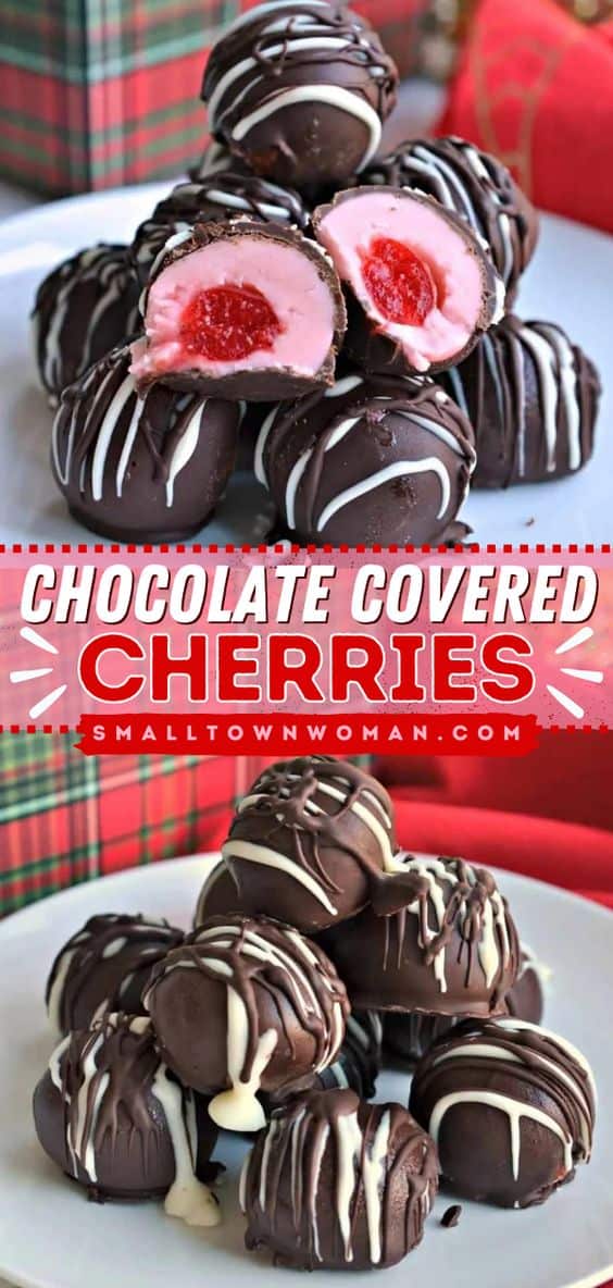 Chocolate Covered Cherries Recipe | Small Town Woman