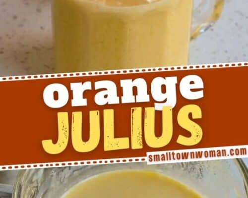 Orange Julius (5 Ingredient Copycat Recipe) | Small Town Woman