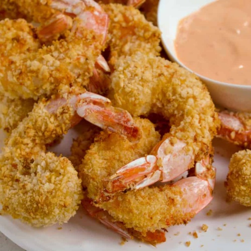 Fried shrimp air fryer store