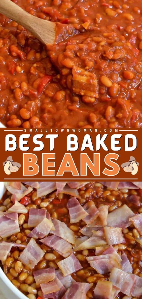 Homemade Baked Beans | Small Town Woman