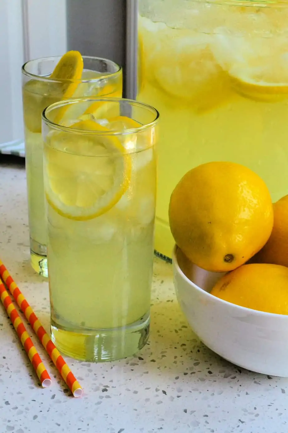 Homemade Lemonade Recipe | Small Town Woman