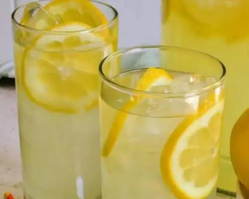 Homemade Lemonade Recipe | Small Town Woman