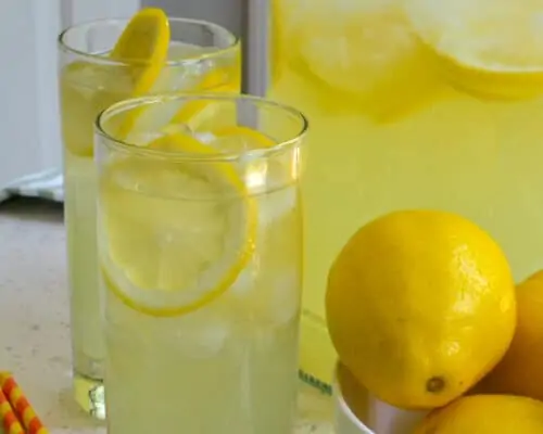 Homemade Lemonade Recipe | Small Town Woman