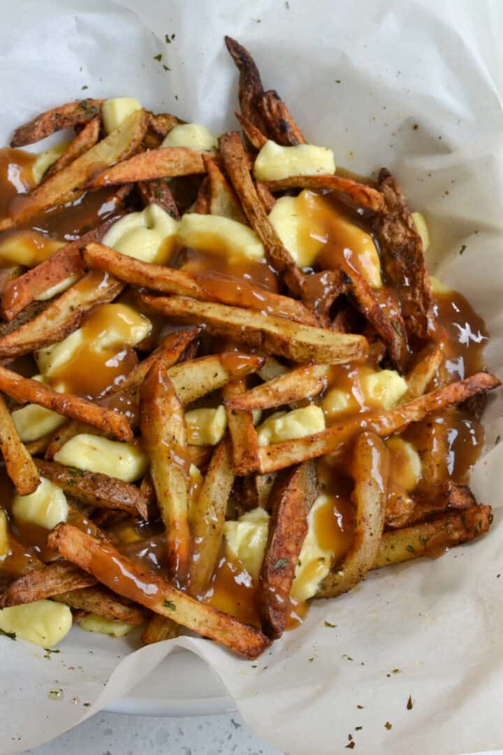 Canadian Poutine with Crispy Homemade Fries | Small Town Woman